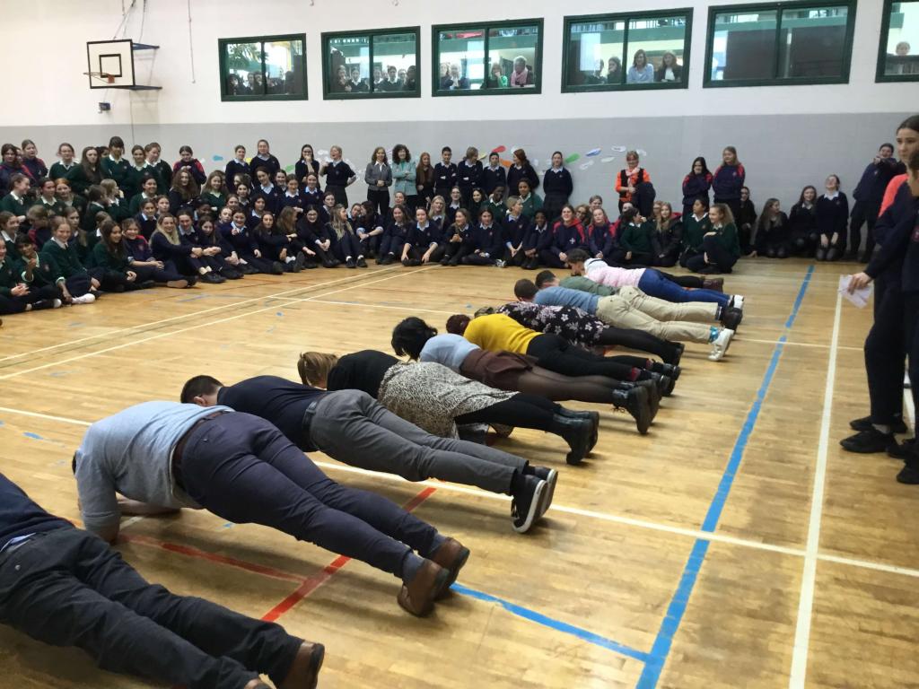 Plank Challenge Winners | Coláiste na Toirbhirte