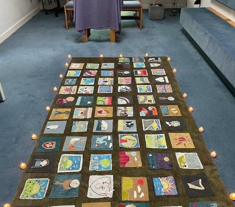 Catholic Schools Week- Quilt made by our students | Coláiste na Toirbhirte
