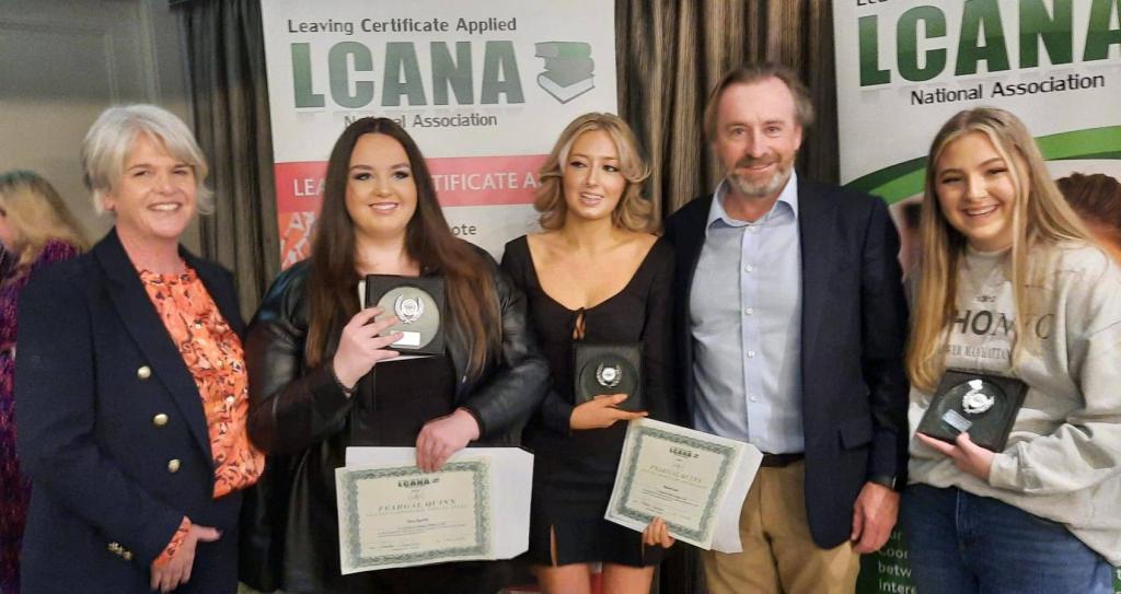 National Award for our Leaving Cert Applied (LCA) students | Coláiste ...