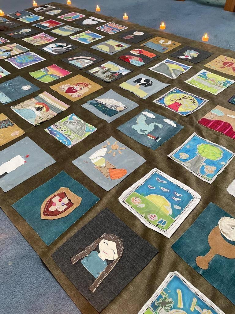 Catholic Schools Week- Quilt made by our students | Coláiste na Toirbhirte