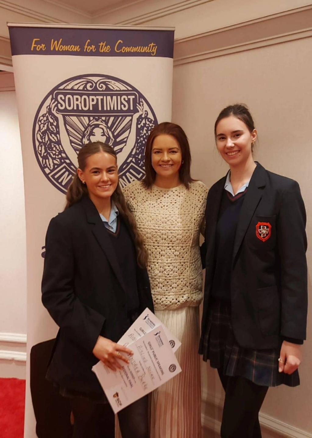 Success at the Regional Final of the Soroptimist Public Speaking ...